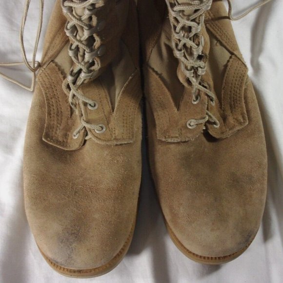 Shoes | Usgi Coyote Hot Weather Regulation Military Boots 12r Sv 217 ...